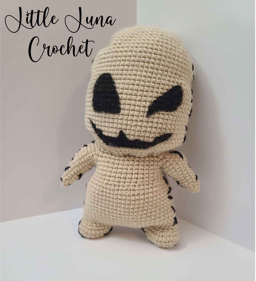 Oogie Boogie Amigurumi Doll Nightmare Before Christmas Tim Burton - Etsy