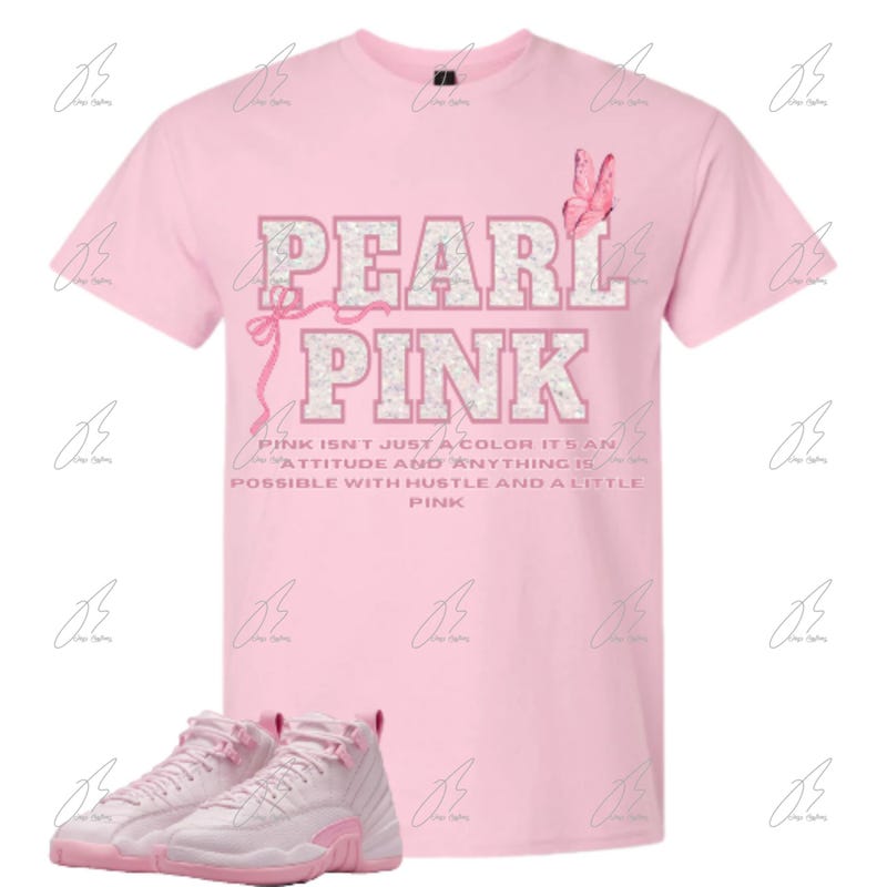 Jordan Pearl Pink Shirts - Etsy