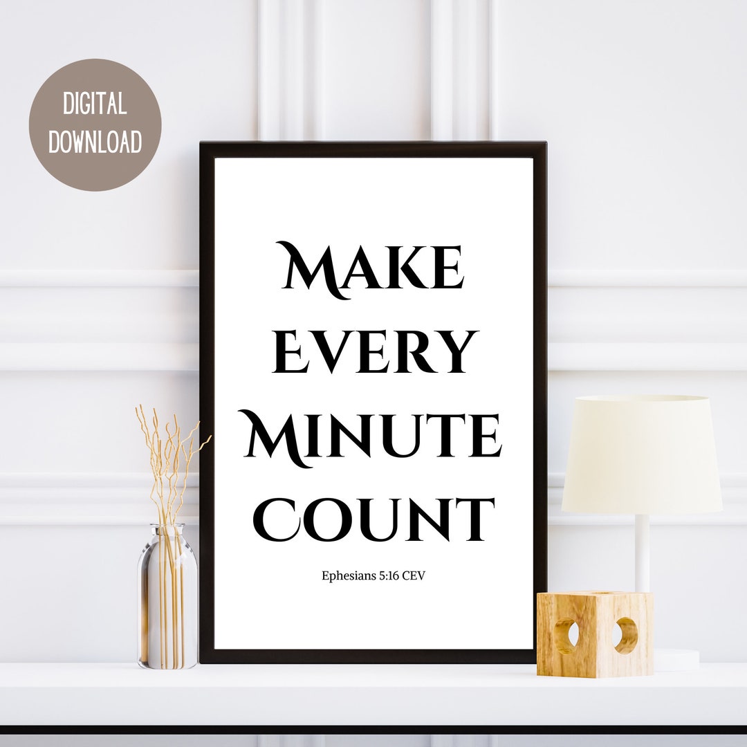 Make Today Count Printable Success Quotes Affirmation - Etsy