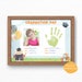 Preschool Graduation Handprint Art Preschool Graduation Diploma Last ...