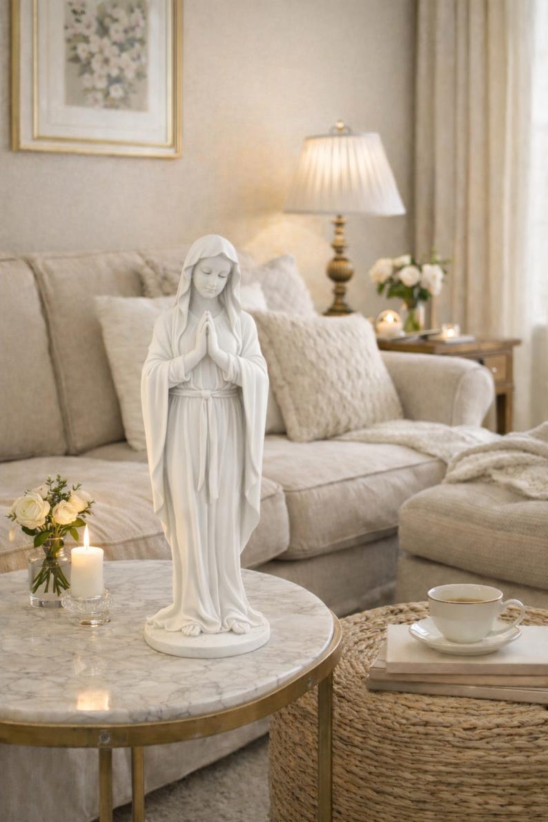 Virgin Mary Statue – STL File for 3D Printing - Etsy Canada