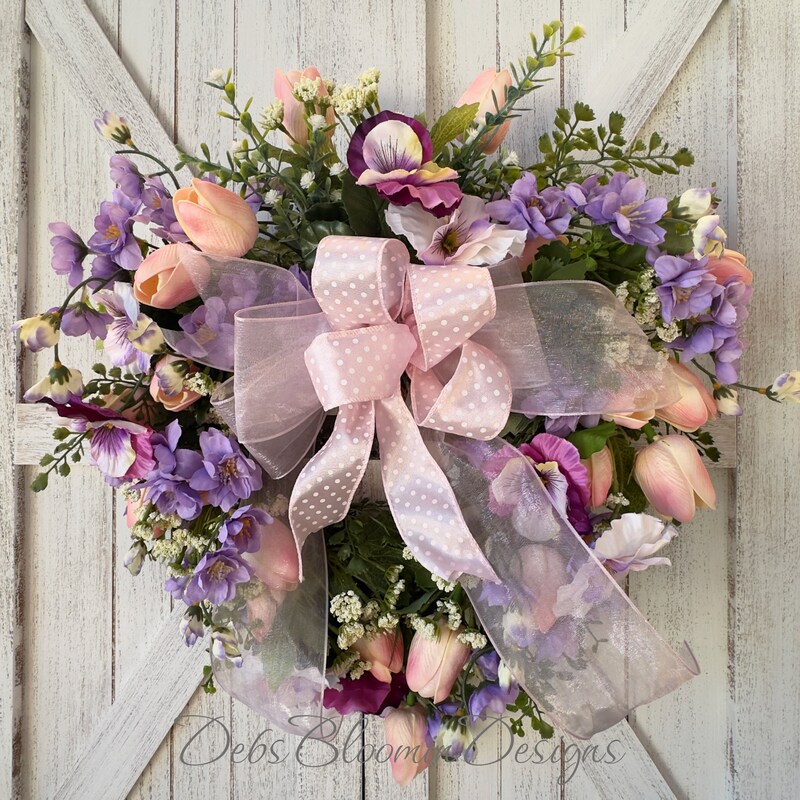 Heart Shaped Wreath - Etsy