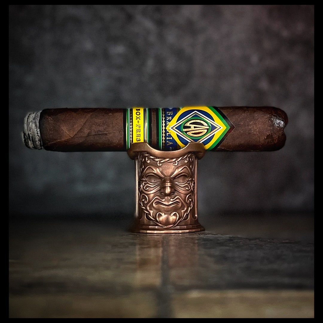 Comedy - Cigar Stand, Unique Gift for Smoker, Cigar Rest, Cigar Holder ...