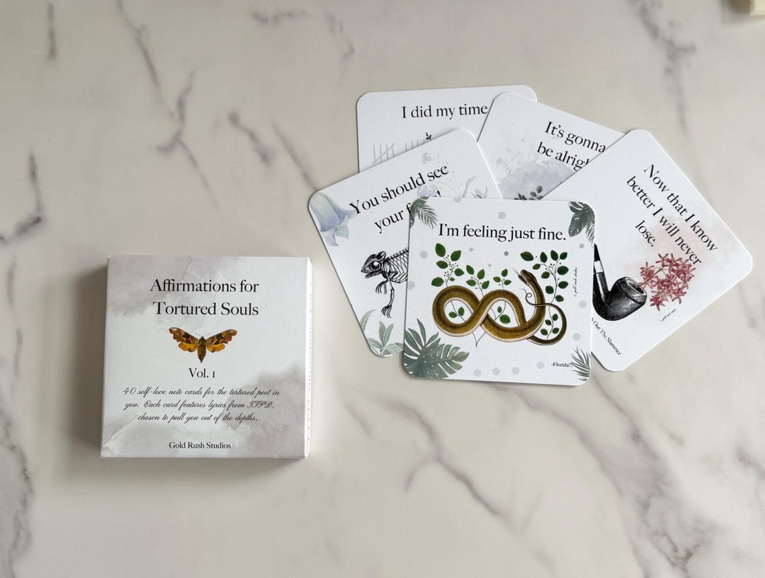 Limited Edition: Taylor Lyric Affirmation Cards - Swift Collector's ...