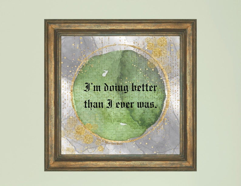 Taylor Lyrics Poster: Reputation Affirmation Wall Art - Etsy