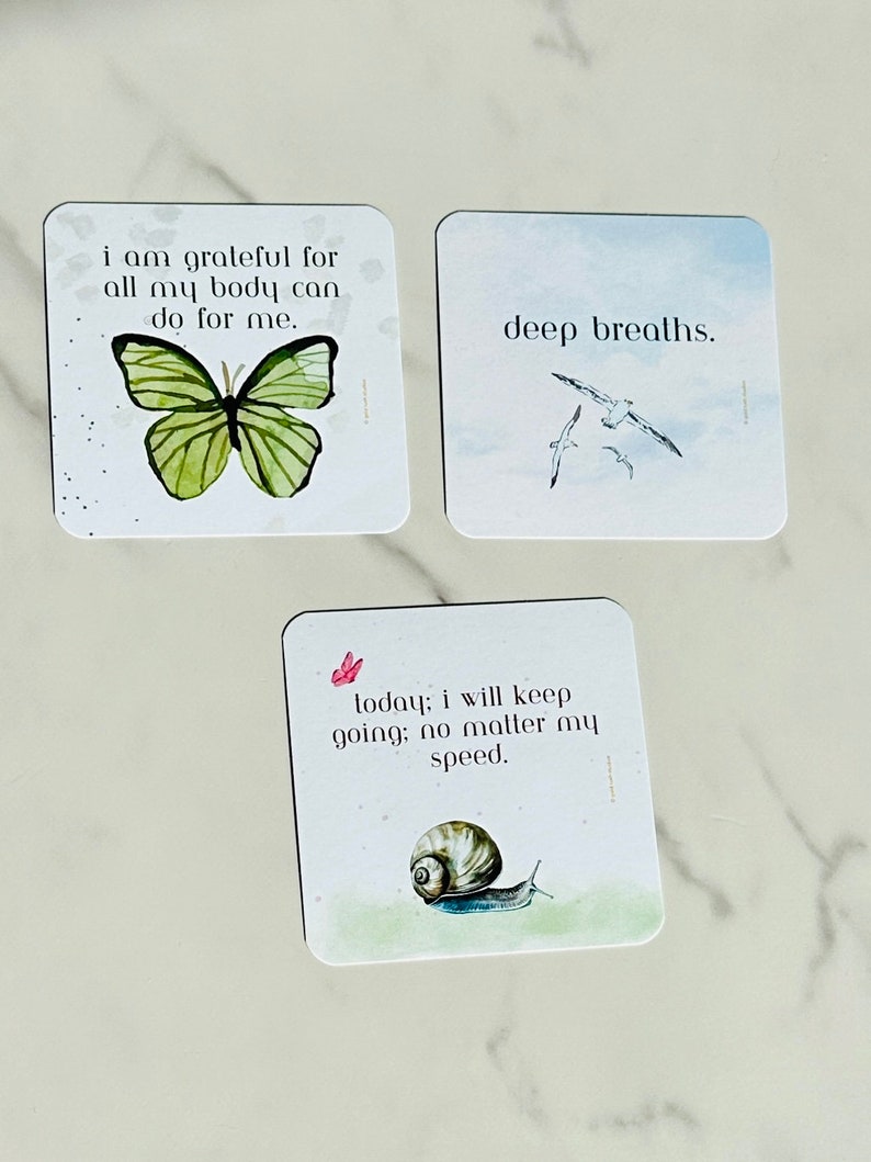 Positive Affirmation Cards Affirmations for Chronic Pain Chronic ...