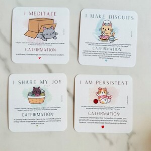 Cat Affirmation Cards: Purrfect Positive Affirmations for Cat Lovers - Etsy
