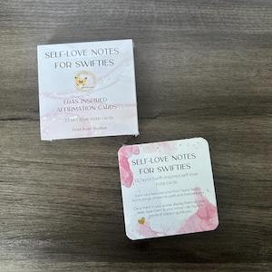 Taylor Lyric Affirmation Swift Cards Self Love Positive Affirmations - Etsy