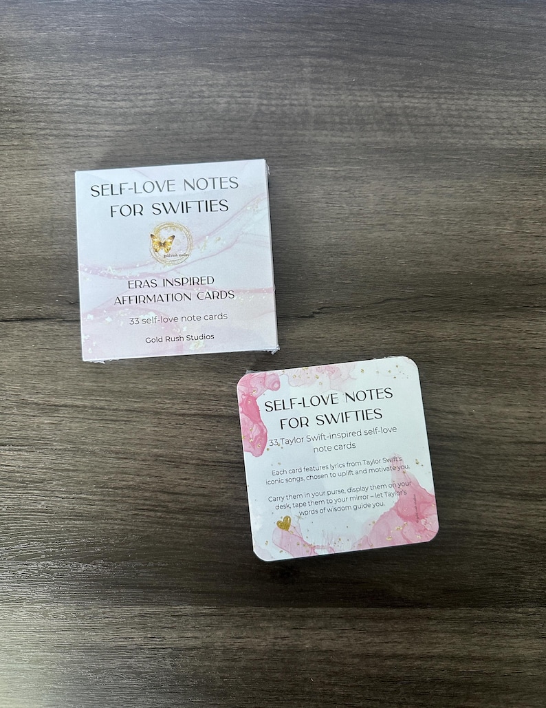 Taylor Lyric Affirmation Swift Cards Self Love Positive Affirmations - Etsy