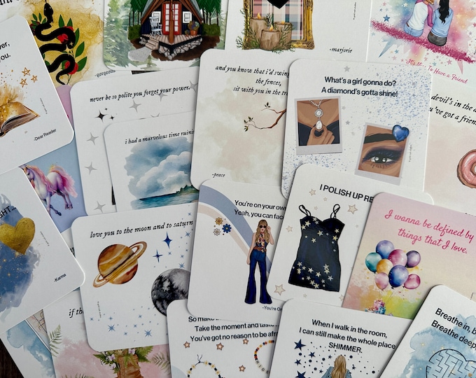 Taylor Inspired Lunchbox Notes for Kids | Swift Affirmation Cards ...