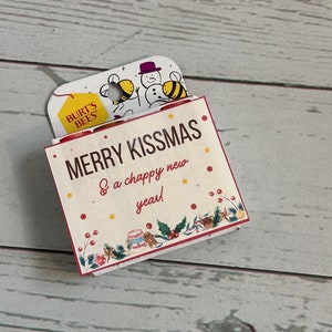Printable Lip Balm Gift Tag | Christmas Gift Tags | Secret Santa Gift ...