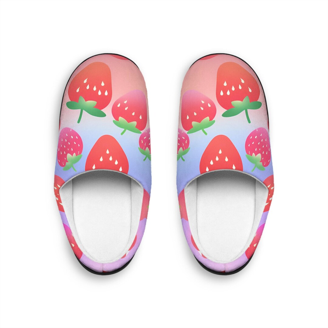 Strawberry House Slippers Women's Indoorslippers Fruit Slippers ...