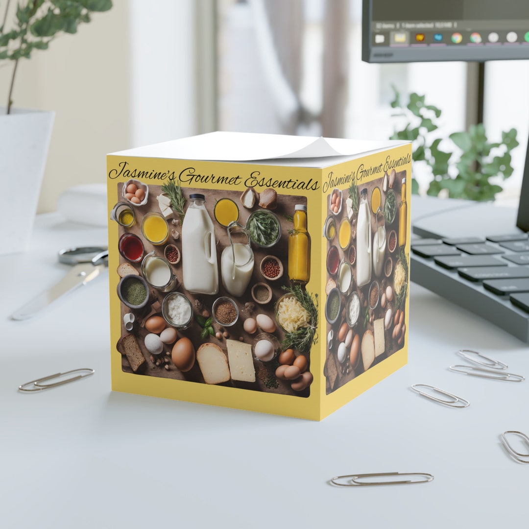 Personalized Note Cube Sticky Notecube 700 Sheets Custom Grocery List ...