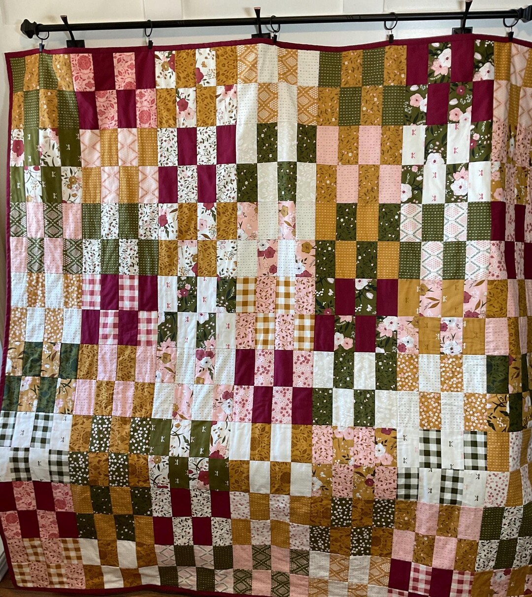 Evermore Fall Quilted Throw - Etsy