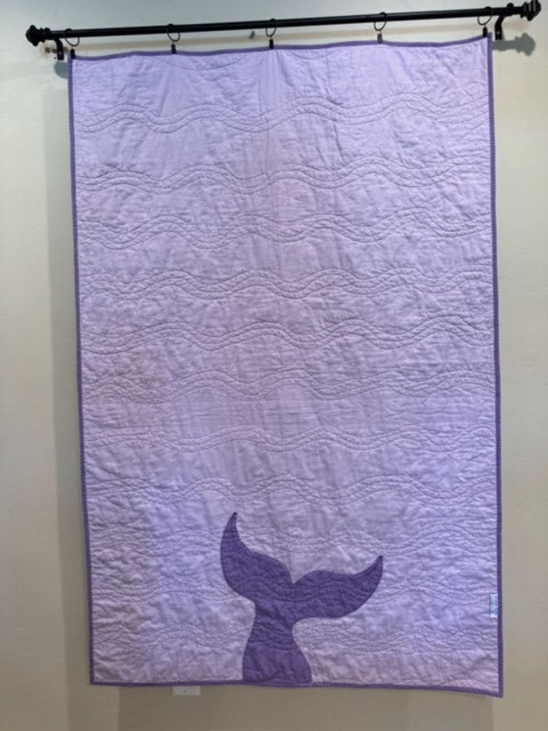 Once Upon a Mermaid Panel and Pieced Quilt - Etsy