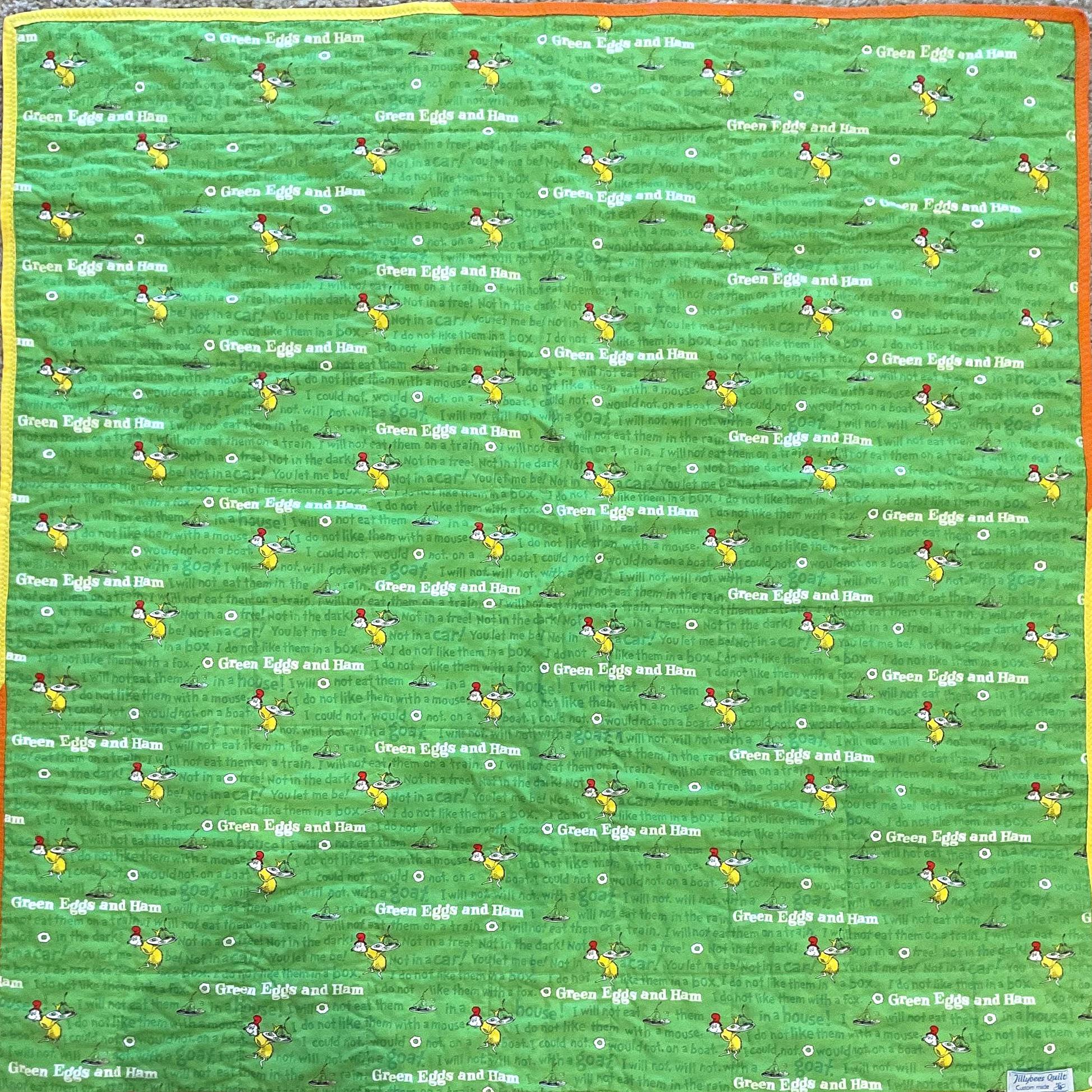 Dr. Seuss Shooting Stars Baby Quilt - Etsy