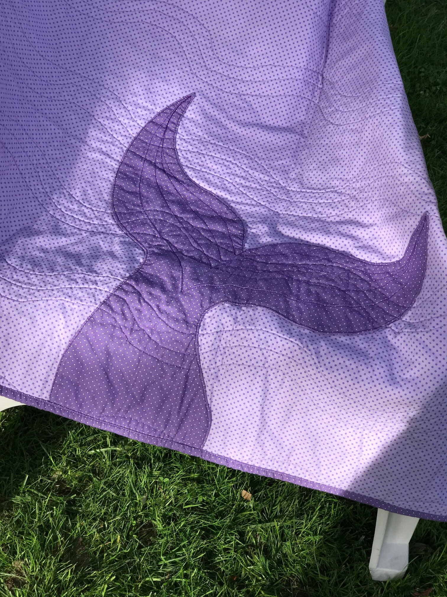 Once Upon a Mermaid Panel and Pieced Quilt - Etsy