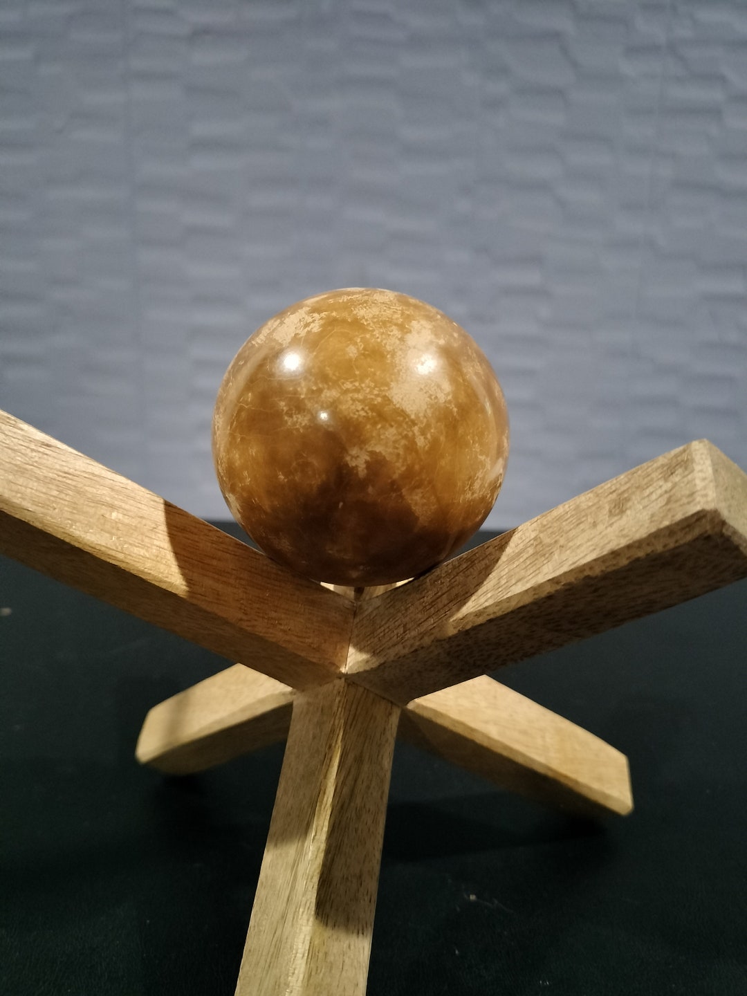 Authentic Dorodango Ball With Stand - Etsy