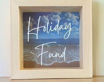 Travel Fund Money Box Frame, Travel Fund, Travel Fund Saving, Money Box ...