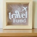 Travel Fund Money Box Frame, Travel Fund, Travel Fund Saving, Money Box ...