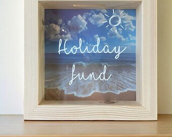 Travel Fund Money Box Frame, Travel Fund, Travel Fund Saving, Money Box ...