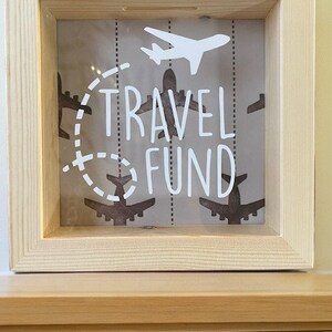 Travel Fund Money Box Frame, Travel Fund, Travel Fund Saving, Money Box ...