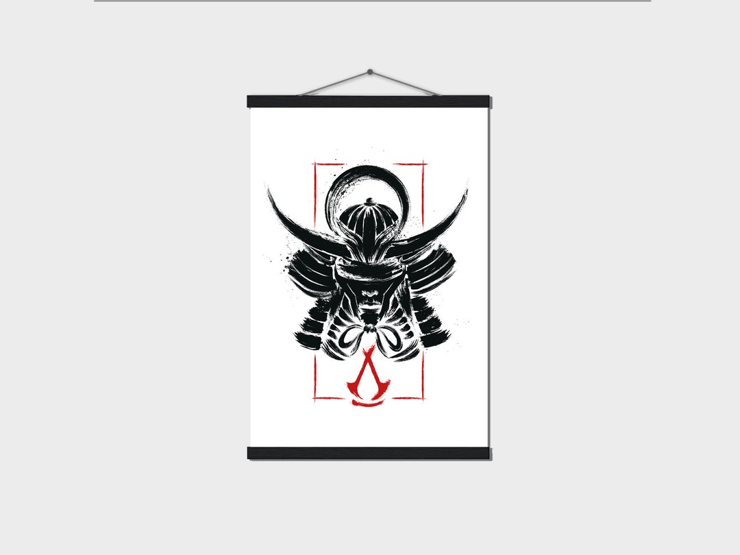 Assassin's Creed Shadows - Yasuke Portrait - Wall Scroll, Assassin’s ...