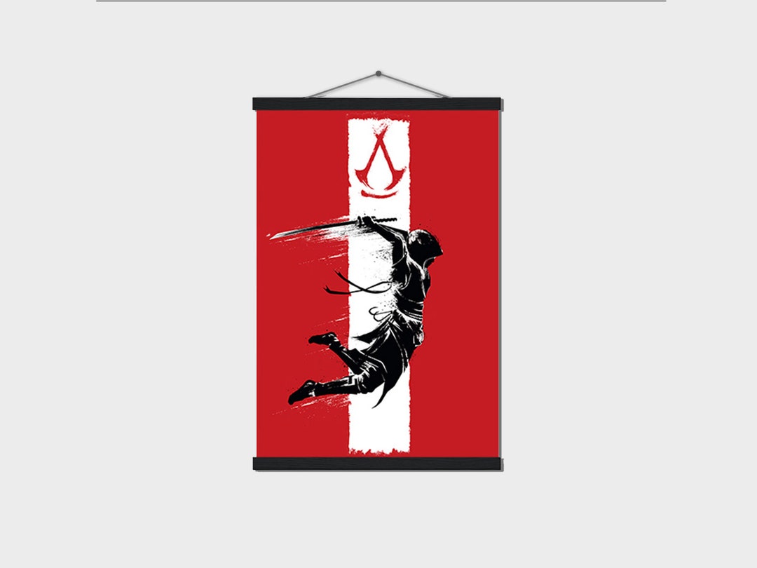 Assassin's Creed Shadows - Naoe Leap of Death - Wall Scroll, Assassin’s ...