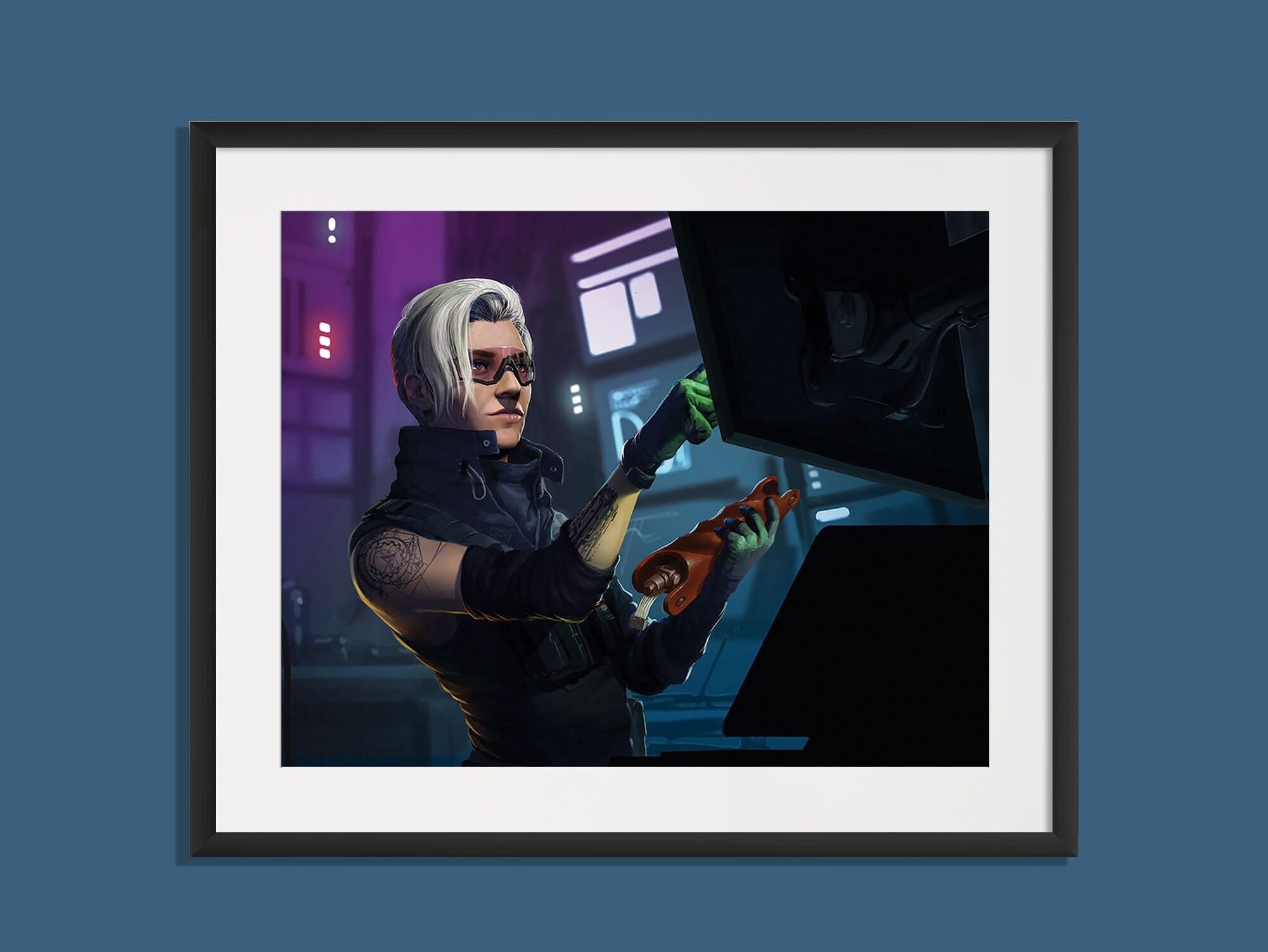 Six Siege - Heroic - Osa, Six Siege Print, Six Siege Poster, Gaming ...