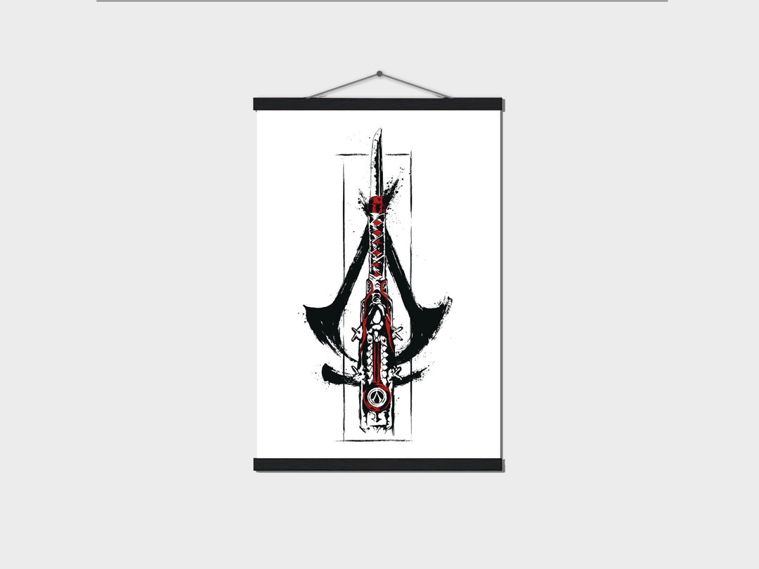 Assassin's Creed Shadows - Naoe Hidden Blade - Wall Scroll, Assassin’s ...