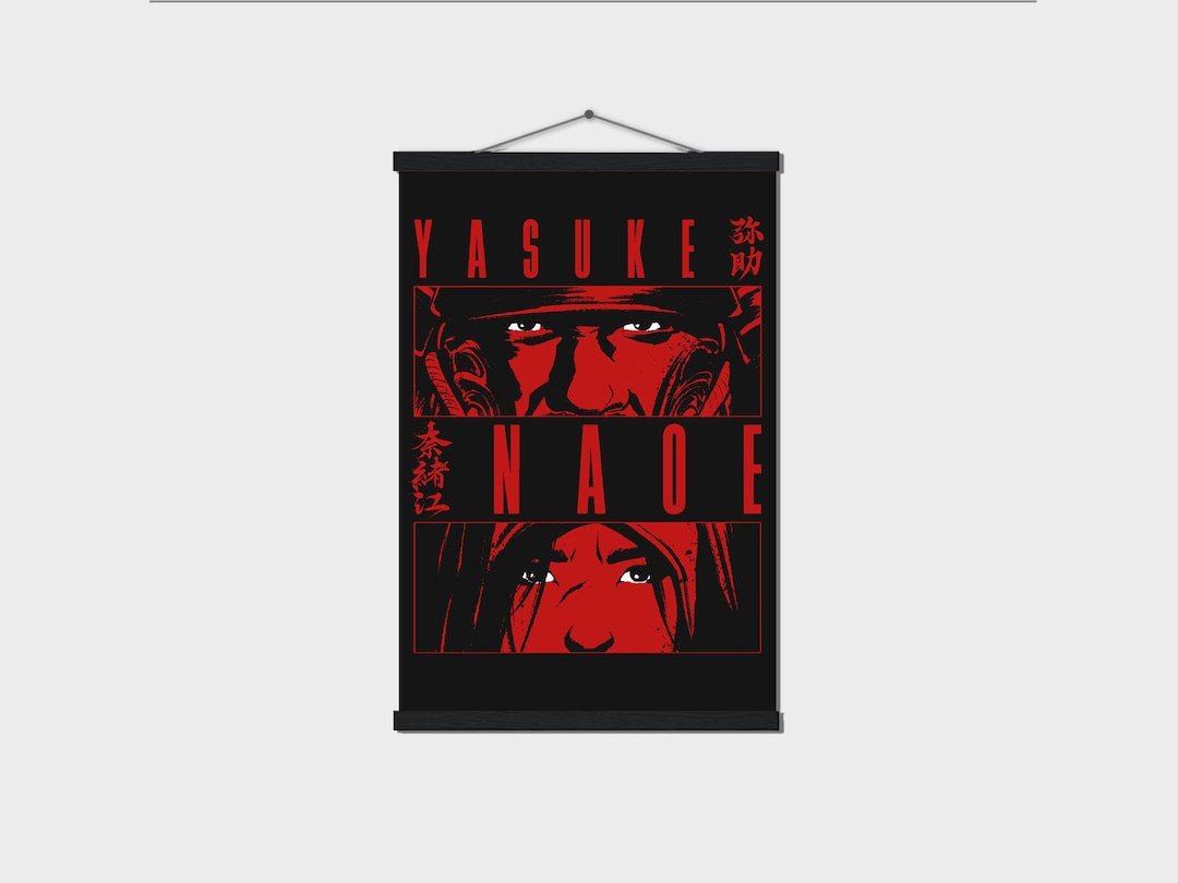 Assassin's Creed Shadows - Naoe and Yasuke Look (red) - Wall Scroll ...