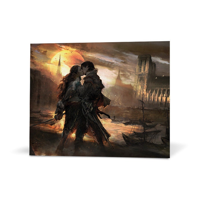 Assassin's Creed Unity - the French Kiss, Assassin’s Creed Print ...