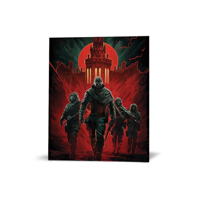 Six Siege - Deimos and His Mercenaries, Six Siege Print, Six Siege ...