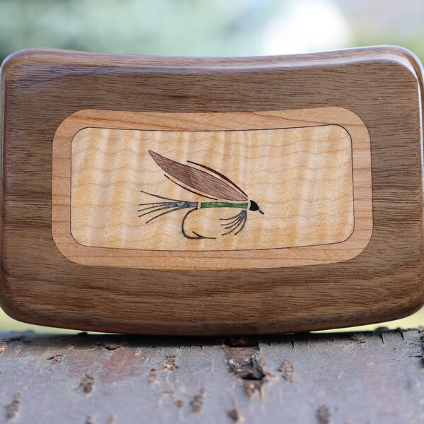 Wooden Fly Box - Etsy