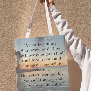 Madalyn Beck Quote, New Beginning Quote, New Beginning Wall Art, Nature ...