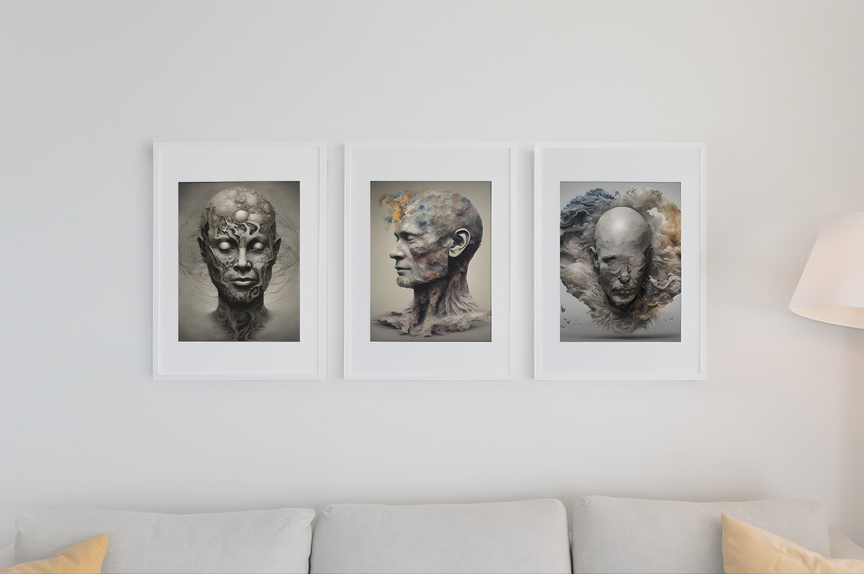 Spiritual Creation of Man Art Print Mythological Sacred Religion Wall ...