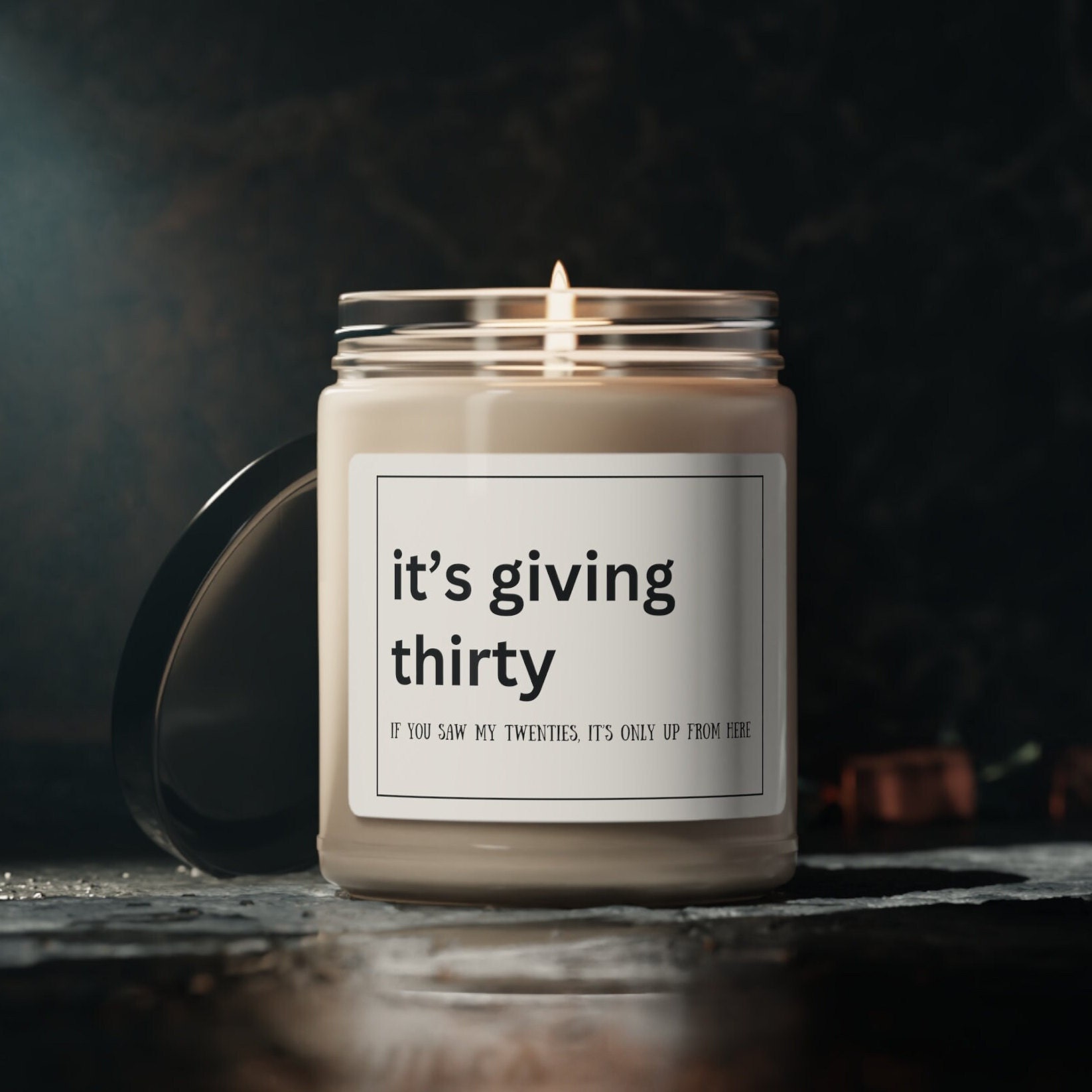 30th Birthday Candle, Funny Candle, 30th Birthday Gift for Her, Gift ...