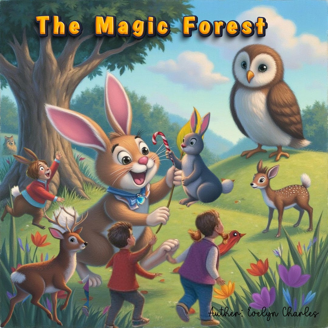 The Magic Forest Children Book - Etsy