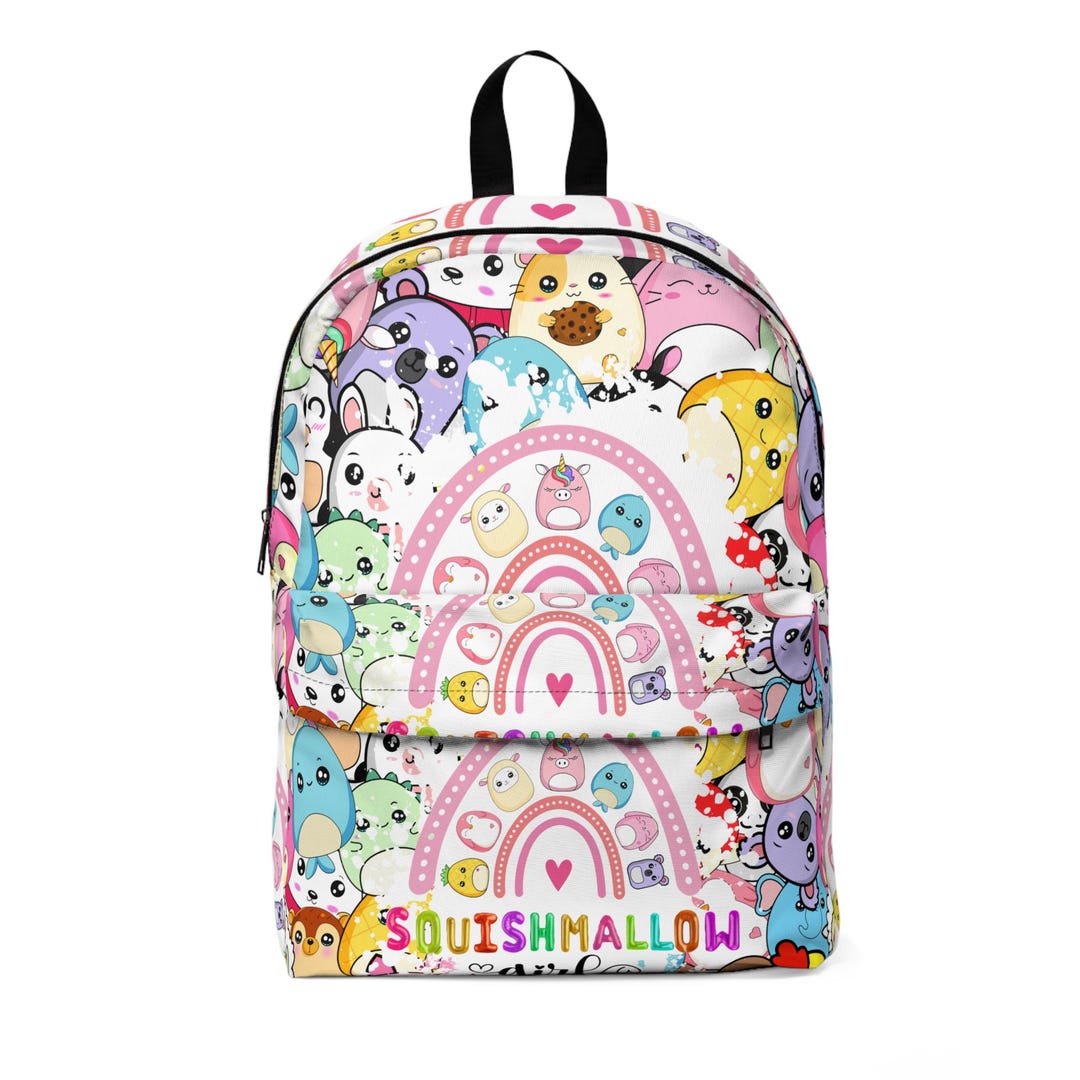Backpack, Squishmallow Girl Design, Vibrant Elegant Special Occasions ...