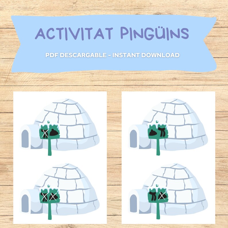 Pre-math Activity for Boys and Girls at School or at Home. Winter ...