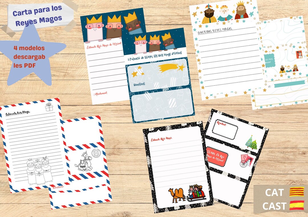 Carta Reyes Magos original y bonita.Descargar, imprimir y tus peques la ...