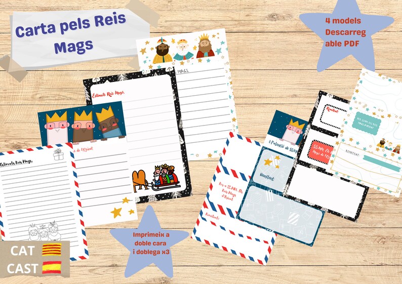 Carta Reyes Magos original y bonita.Descargar, imprimir y tus peques la ...