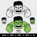 4 Hulk Svg Hulk Face Svg Hulk Hands Svg Incredible Hulk Svg Hulk Cut ...