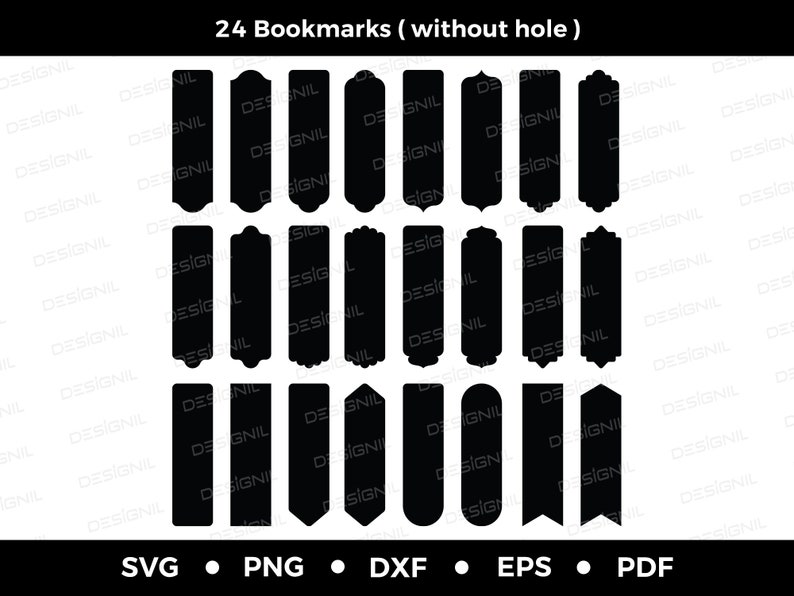 Bookmark Svg Bookmark Template Svg Bookmark Cutting File Printable ...