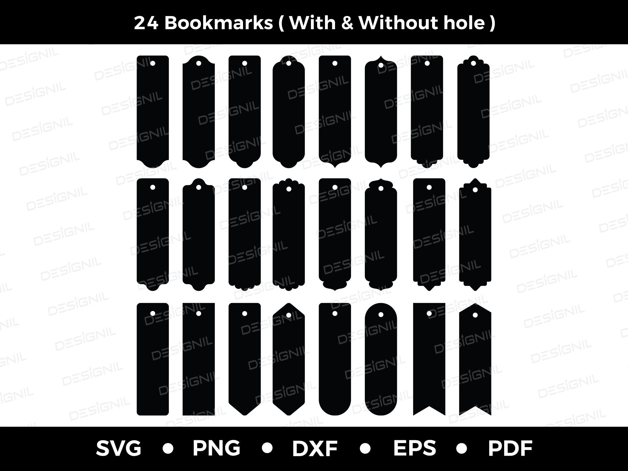 Bookmark Svg Bookmark Template Svg Bookmark Cutting File Printable ...