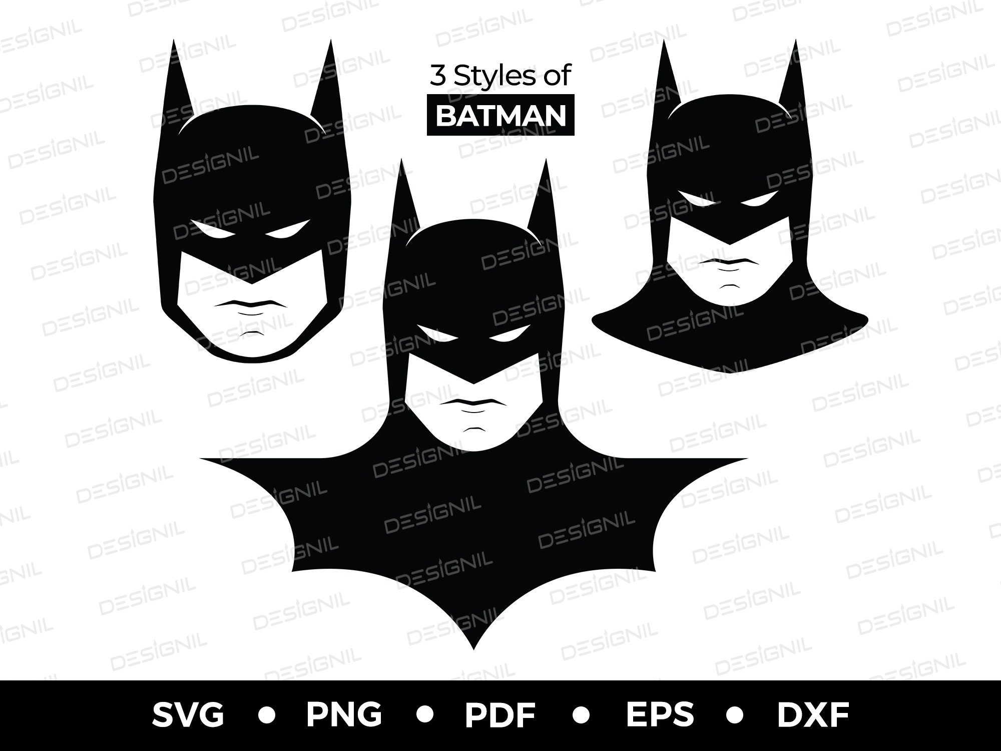 Batman SVG Batman Face Svg Batman Logo Bat Svg Superhero Svg Superhero ...