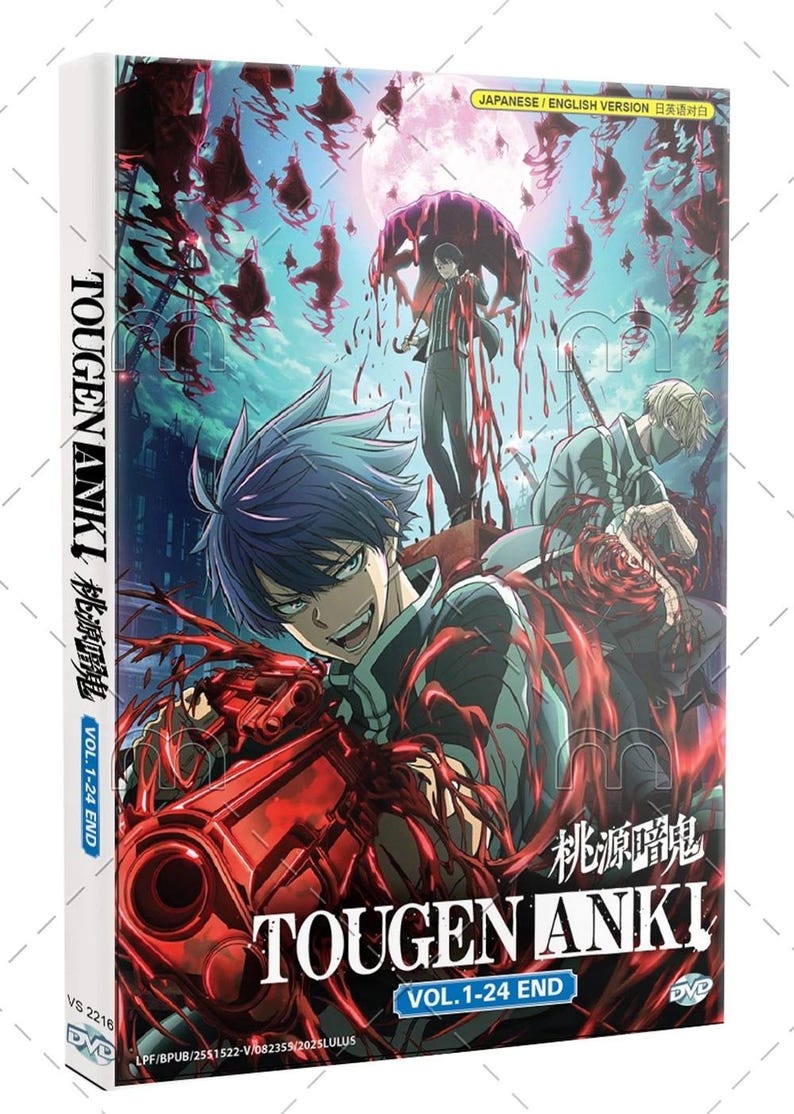 Anime DVD Tougen Anki Complete TV Series Vol.1-24end English Dubbed ...