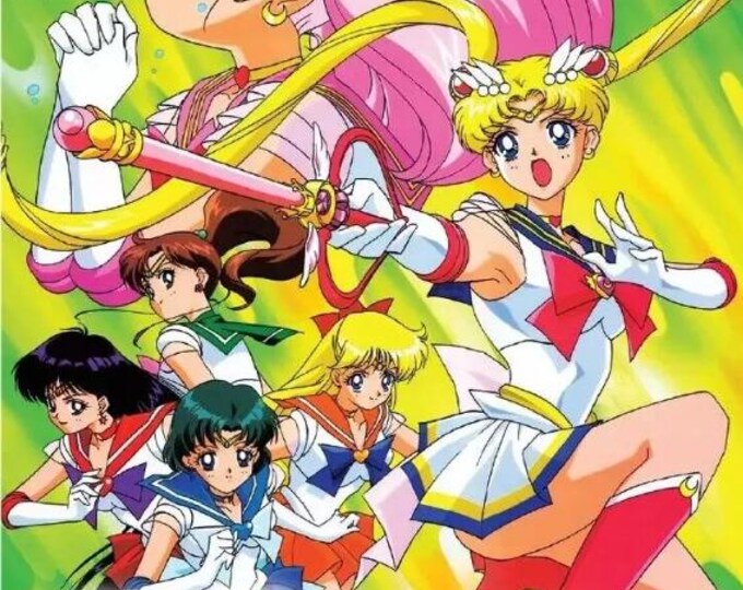 Sailor Moon Complete Collection - ANIME DVD Box Set (1-239 Episodes + 7 ...