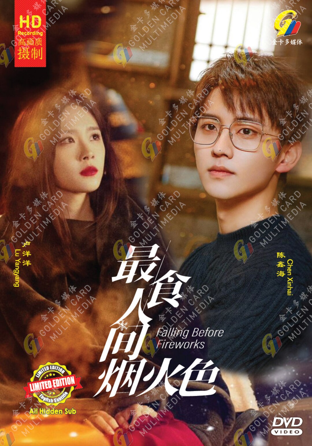 DVD Chinese Drama Falling Before Fireworks Vol.1-23 End (2023 / 最食人间烟火色 ...