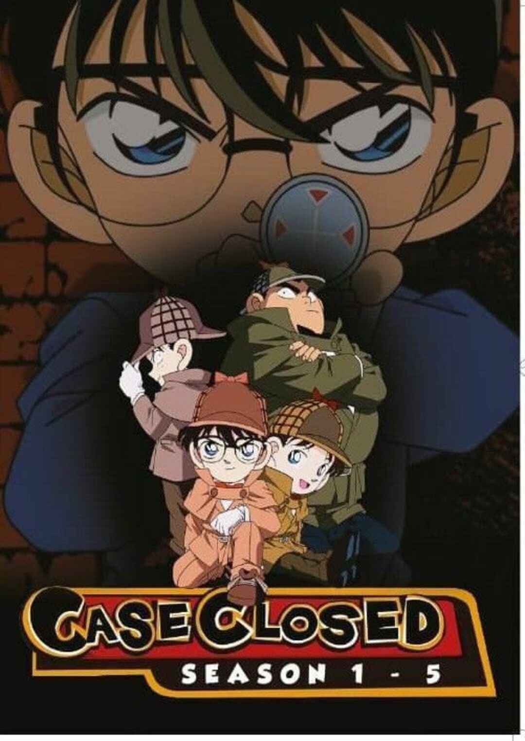 DVD Detective Conan Case Closed Season 1-5 English Dubbed - Etsy